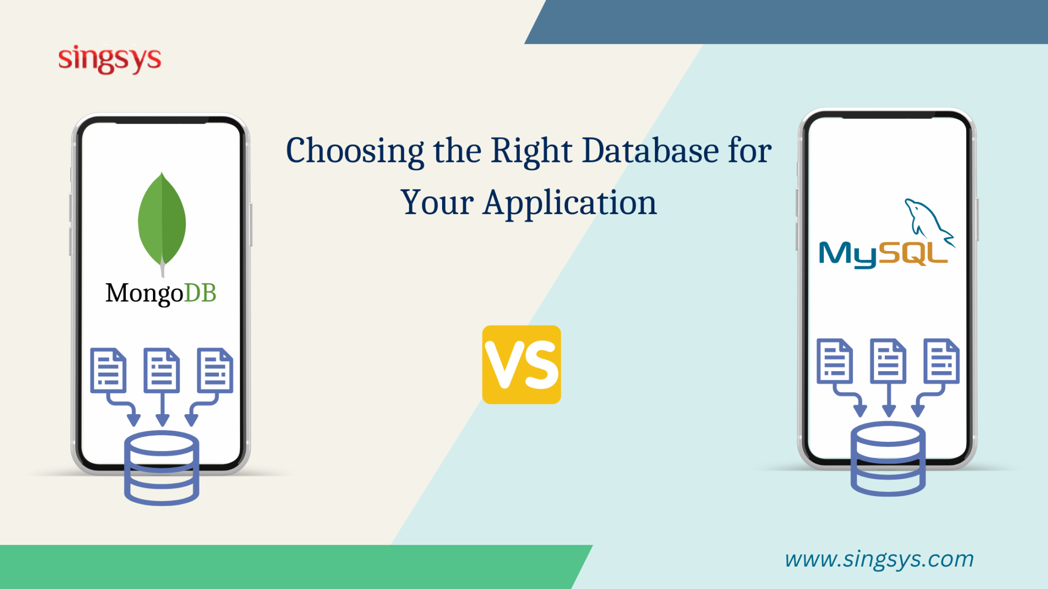 MongoDB vs MySQL: Choosing the Right Database for Application – Singsys ...